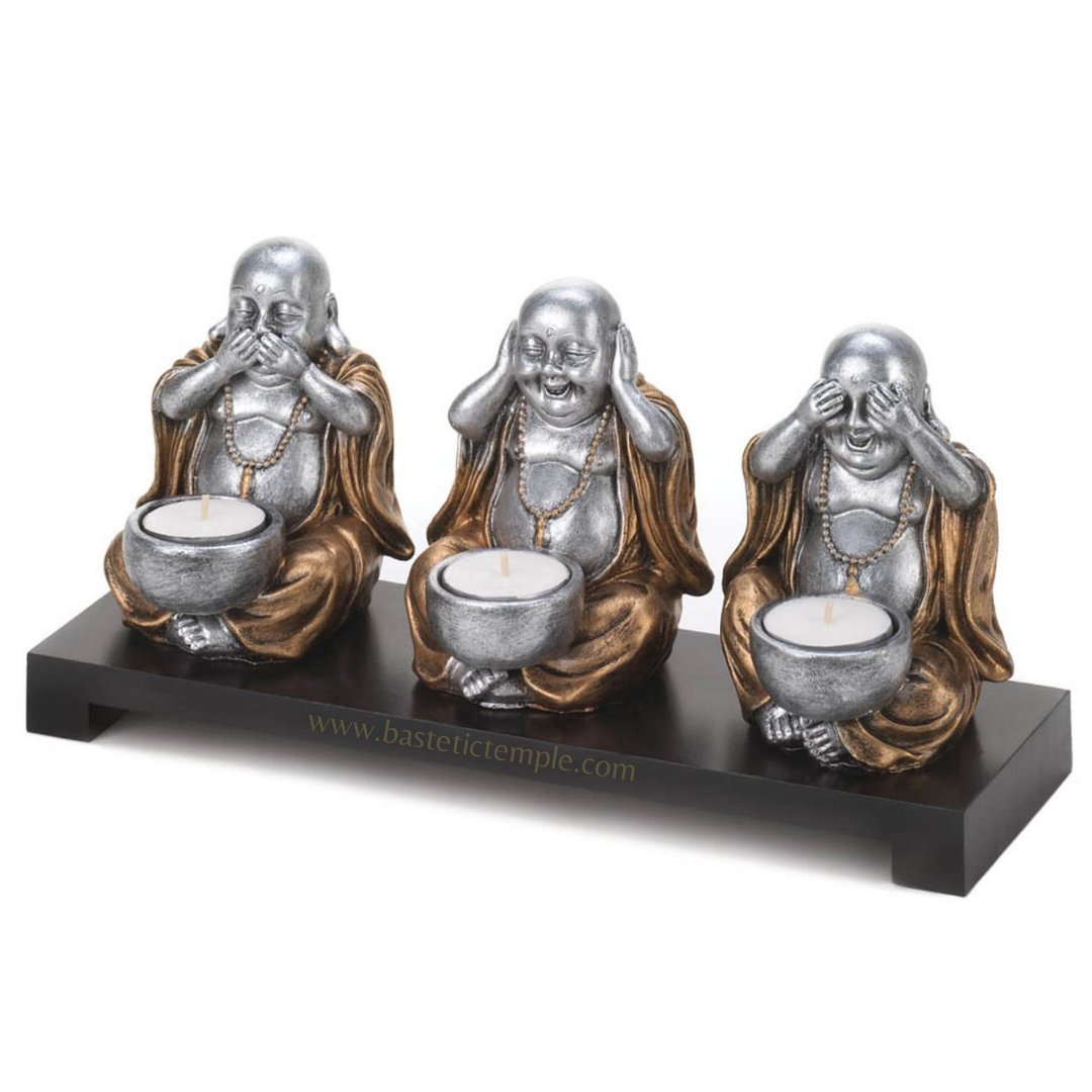 3 Wise Buddha – Bastetic Temple